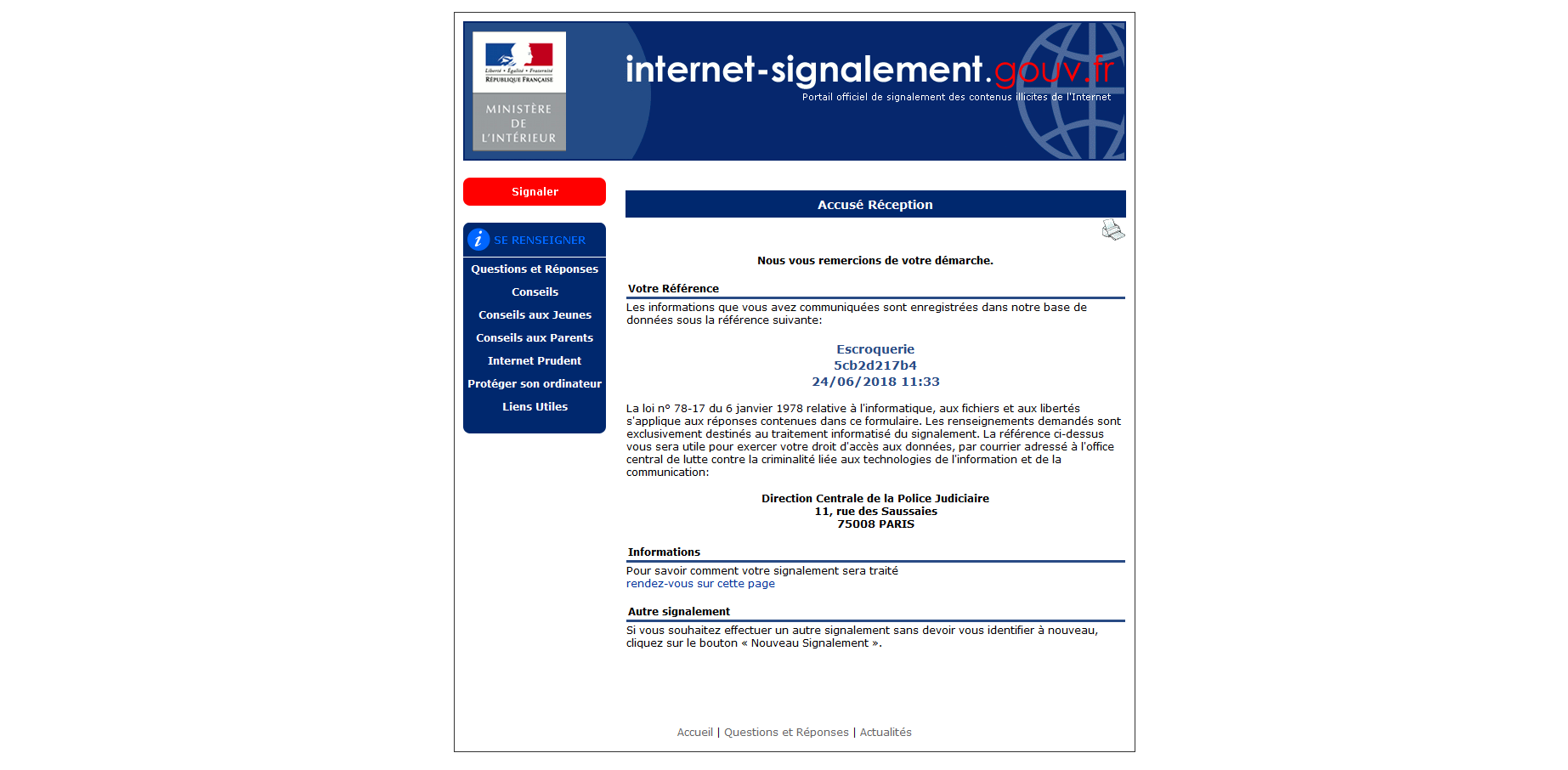 Comment signaler une arnaque sur internet – Le Blog du Hacker